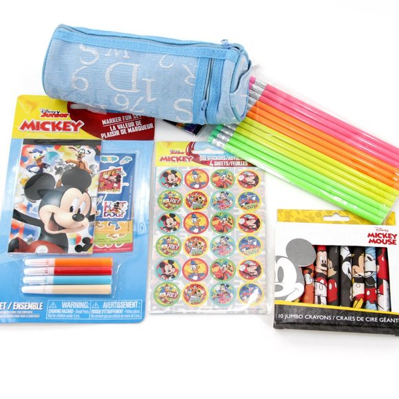 Disney | Toys | Mickey Mouse Stationary Supplies Kit For Kids | Poshmark